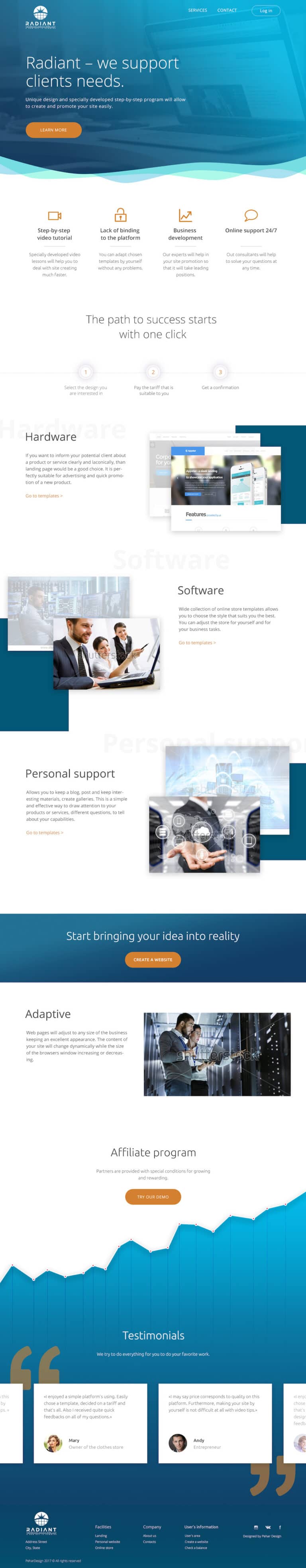 Web Design Project - Technical Solutions | Pehar Design